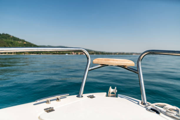 Free Stock Photo of A View of the Back End of a Boat in the Water ...