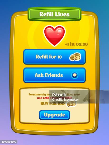 Game Ui Settings Screen A Funny Cartoon Design Ui Game Options Control ... Game Ui Settings Screen A Funny Cartoon Design Ui Game Options Control ...