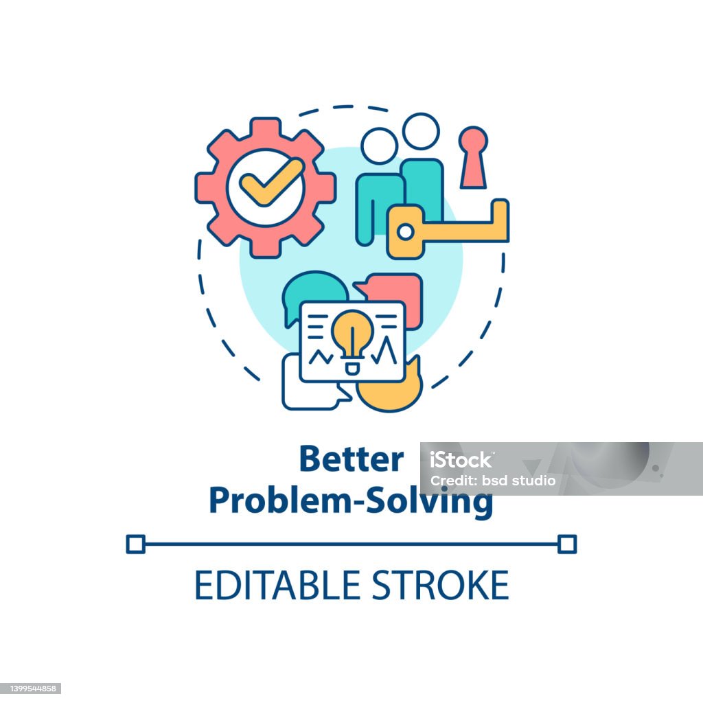 Better Problemsolving Concept Icon Stock Illustration - Download Image ... Better Problemsolving Concept Icon Stock Illustration - Download Image ...
