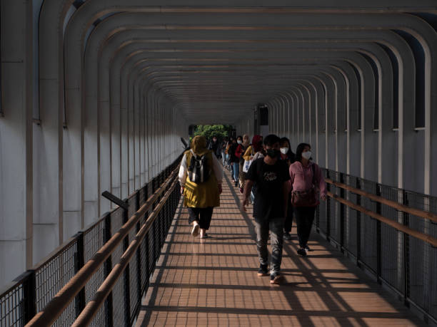 Free Stock Photo of Group of People Walking Under Bridge | Download ...