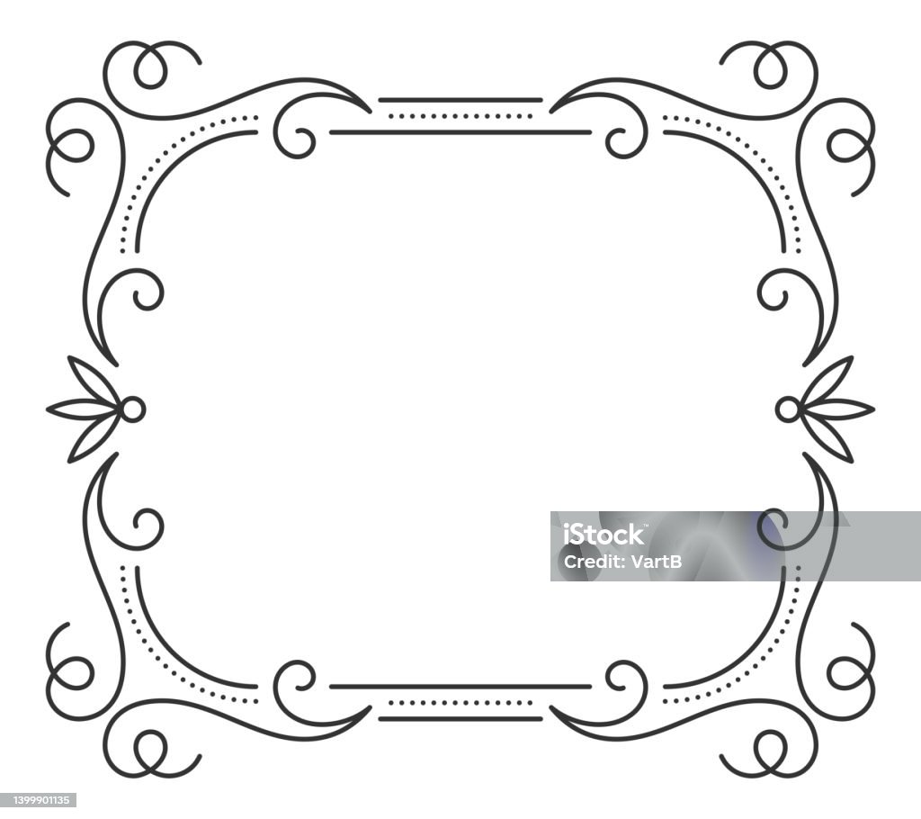 Vintage Rahmen Trennlinie Trennwand Schwarz Linie Stock Vektor Art und ... Vintage Rahmen Trennlinie Trennwand Schwarz Linie Stock Vektor Art und ...