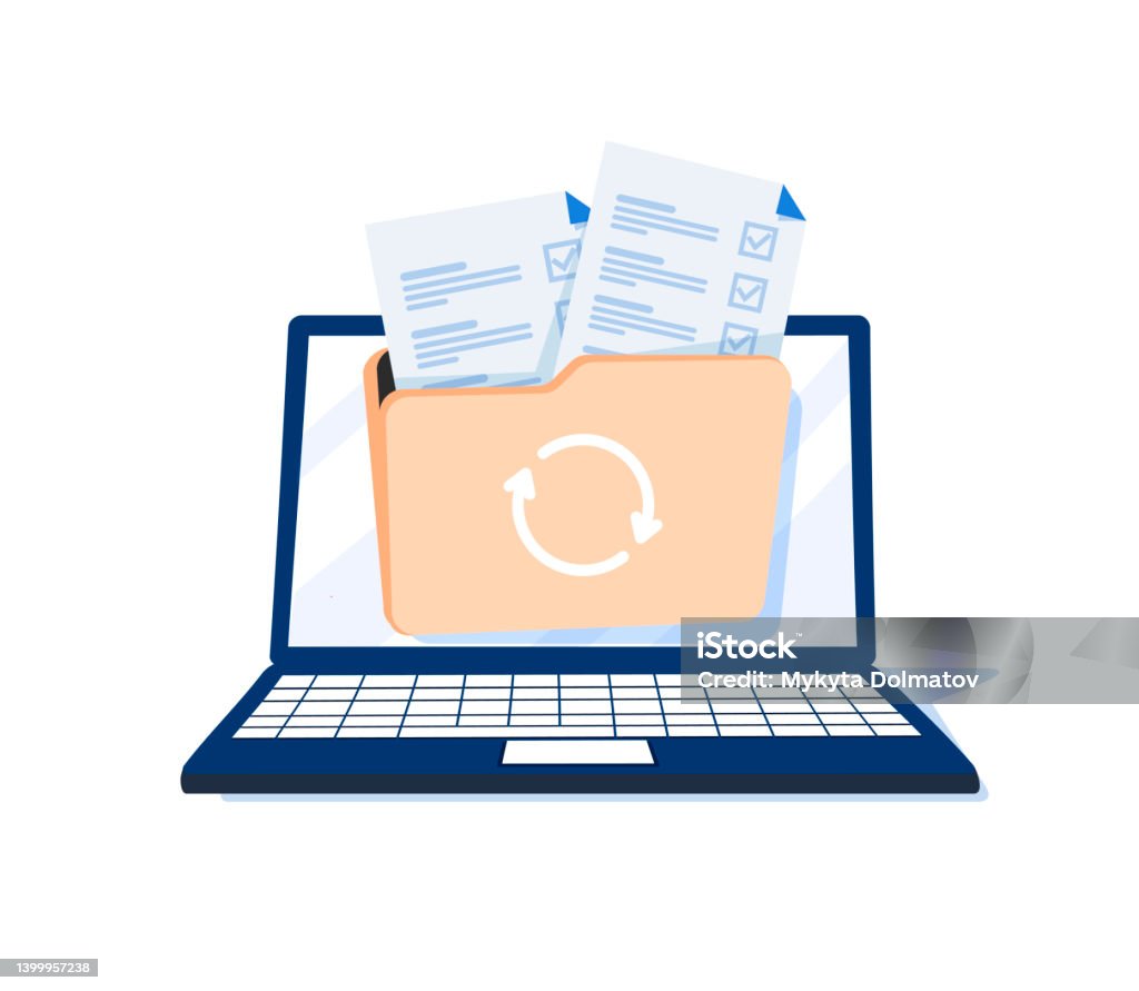 Folder Kuning Dengan File Formulir Terenkripsi Konsep Transfer File ... Folder Kuning Dengan File Formulir Terenkripsi Konsep Transfer File ...