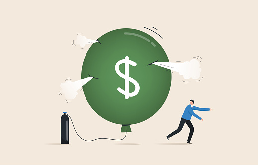 La Bulle Économique A Éclaté Léconomie Ou La Finance A Dépassé Le Prix