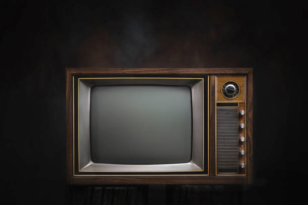 Old Tv Set Background Old Tv Set Background