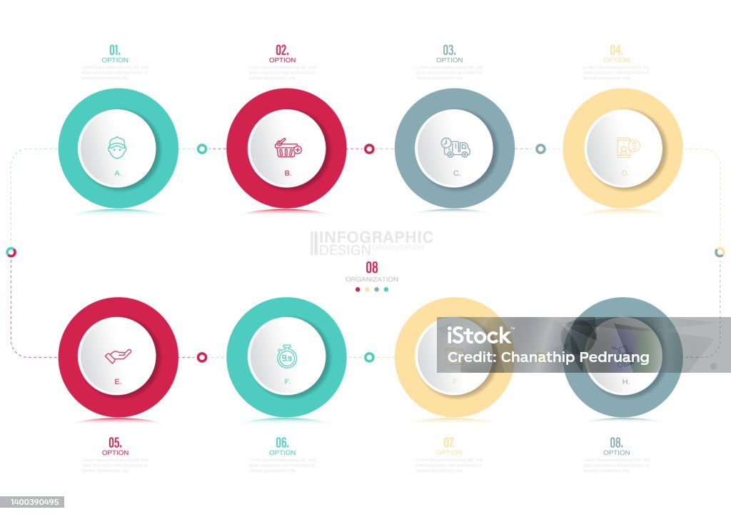 Lingkaran Infografis Vektor Ilustrasi Stok Presentasi Nomor 8 ... Lingkaran Infografis Vektor Ilustrasi Stok Presentasi Nomor 8 ...
