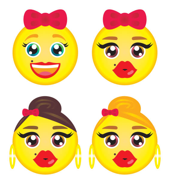 1300 Kissing Lips Clip Art Stock Illustrations Royalty Free Vector