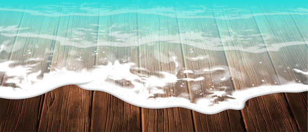 Free Stock Photo of Wooden Pier Extending Into the Ocean | Download ...