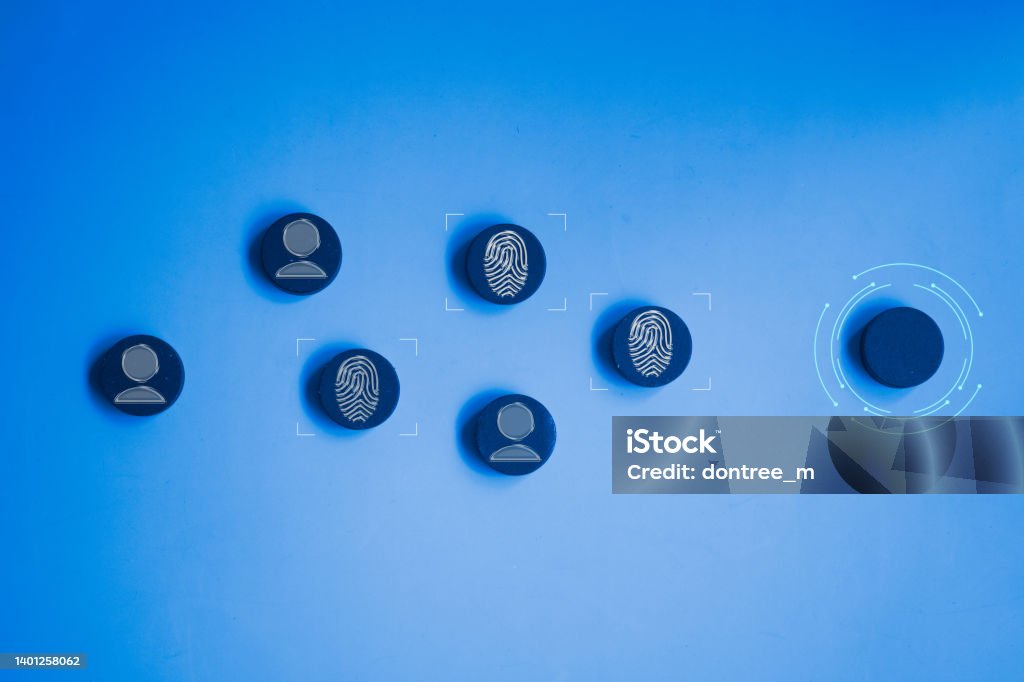 Unlocking Devices With Fingerprint Scan Using Biometrics Security For