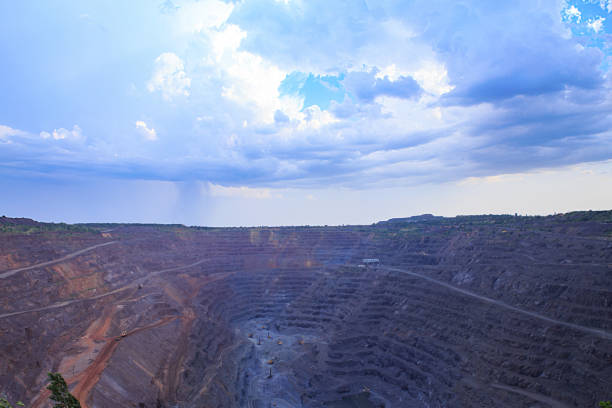Free Stock Photo of Open-pit mining and agricultural land | Download ...