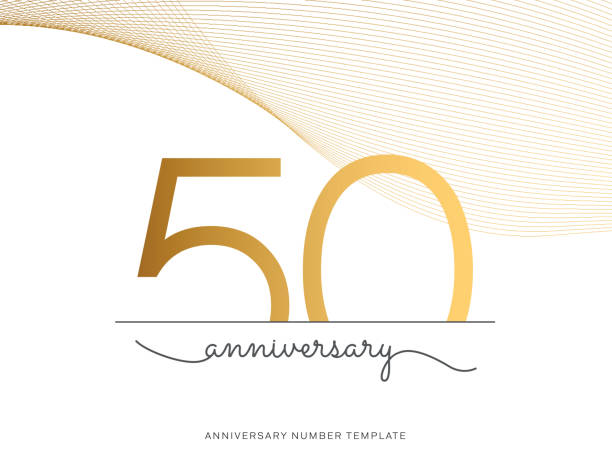 50th Anniversary Logo Vector