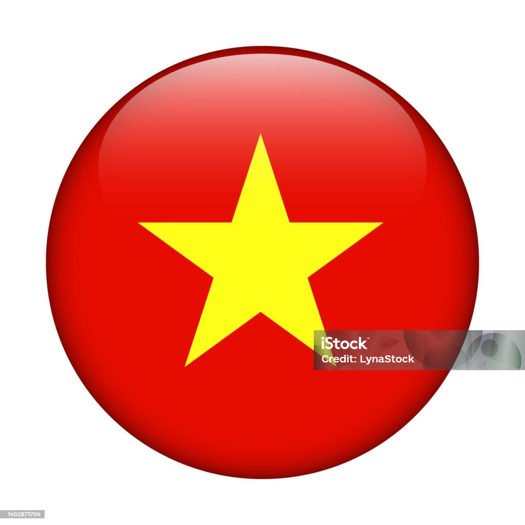 Bendera Nasional Vietnam Ikon Vektor Tombol Kaca Untuk Web Aplikasi Ui ... Bendera Nasional Vietnam Ikon Vektor Tombol Kaca Untuk Web Aplikasi Ui ...