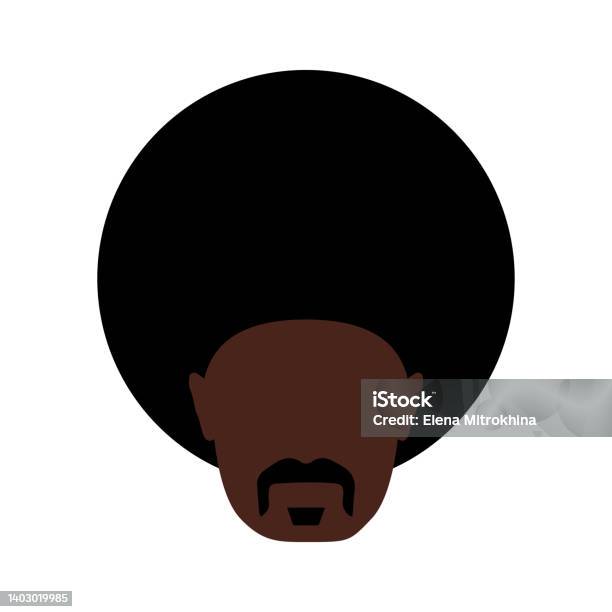A Darkskinned Man With An African Hairstyle The Avatar Of An African