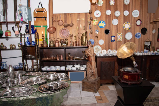 Rustic Antique Store Interior With Eclectic Treasures – Free Stock Photo