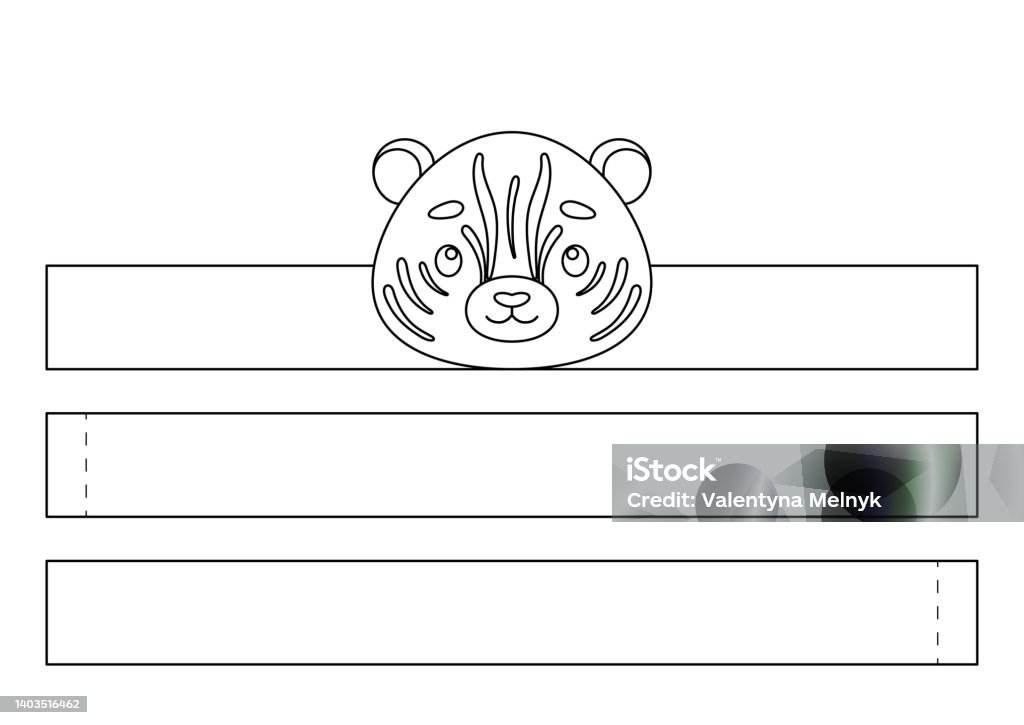 Mahkota Kertas Harimau Yang Dapat Dicetak Aksesori Yang Menyenangkan ... Mahkota Kertas Harimau Yang Dapat Dicetak Aksesori Yang Menyenangkan ...