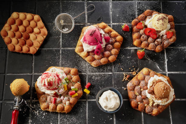 Bubble Waffle Pictures | Download Free Images on Unsplash