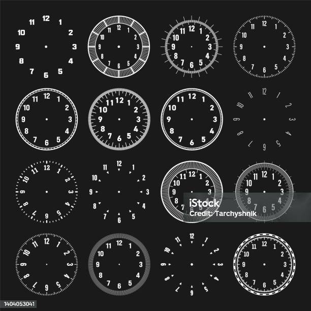 Cadrans Dhorloge Mécaniques Avec Chiffres Arabes Lunette Cadran De