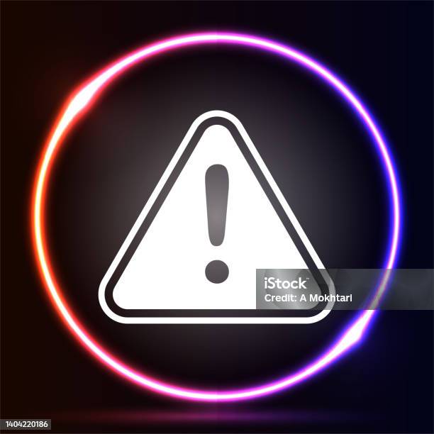Icone De Point Dexclamation Signalisation En Triangle Signe De Danger ... Icone De Point Dexclamation Signalisation En Triangle Signe De Danger ...