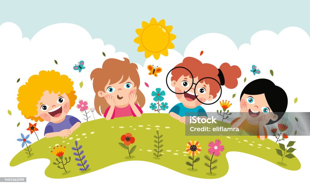 Kartun Anakanak Berbaring Di Atas Rumput Ilustrasi Stok - Unduh Gambar ... Kartun Anakanak Berbaring Di Atas Rumput Ilustrasi Stok - Unduh Gambar ...