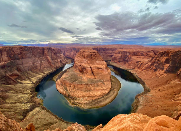 Free picture: Aerial panorama of Colorado river in Grand Canyon in ...