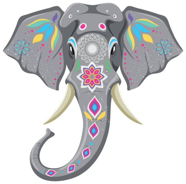 Elephant Face Clipart