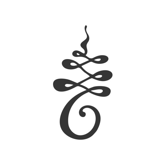 [90] Unalome Clipart Vector PNG , SVG, EPS, PSD, AI