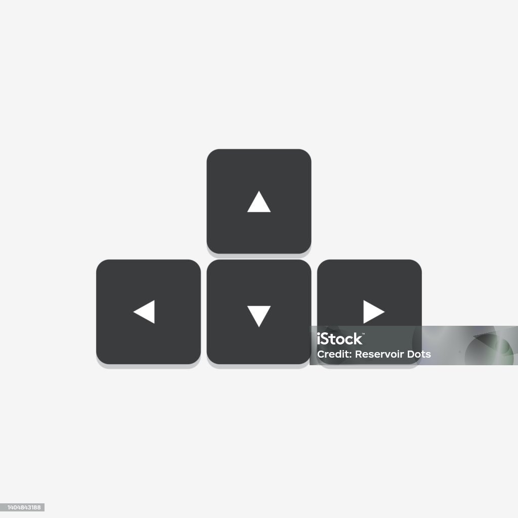 Arrow Keys Keyboard Vector Icon Stock Illustration - Download Image Now ... Arrow Keys Keyboard Vector Icon Stock Illustration - Download Image Now ...