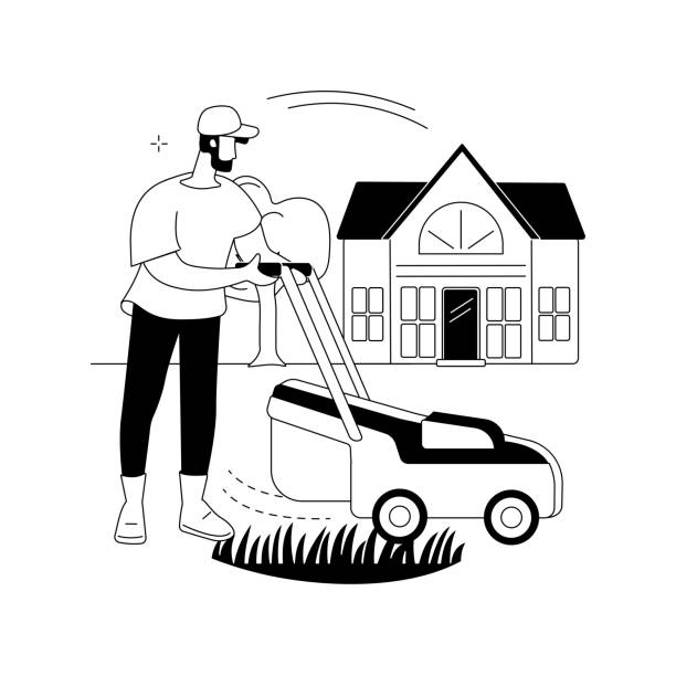 120 Fertilize Lawn Stock Illustrations Royalty Free Vector Graphics