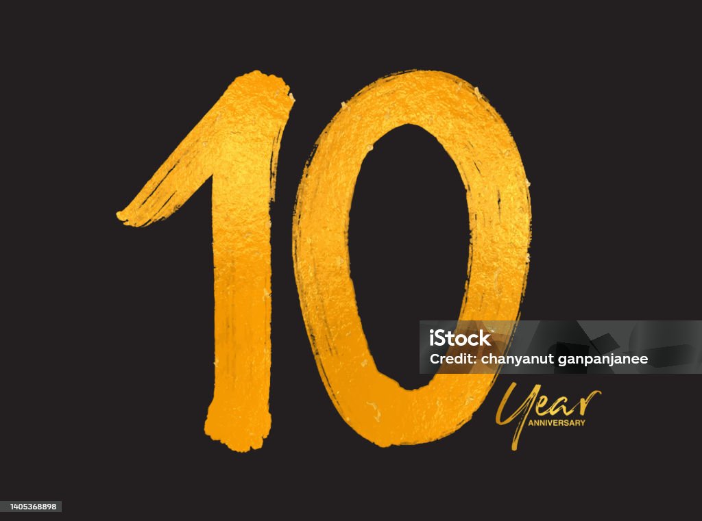 Template Vektor Perayaan Ulang Tahun Emas 10 Tahun Desain 10 Tahun ... Template Vektor Perayaan Ulang Tahun Emas 10 Tahun Desain 10 Tahun ...