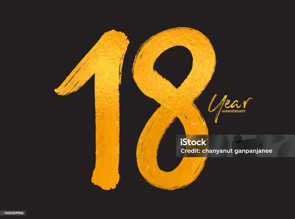 Template Vektor Perayaan Ulang Tahun Emas 18 Tahun Desain 18 Tahun ... Template Vektor Perayaan Ulang Tahun Emas 18 Tahun Desain 18 Tahun ...