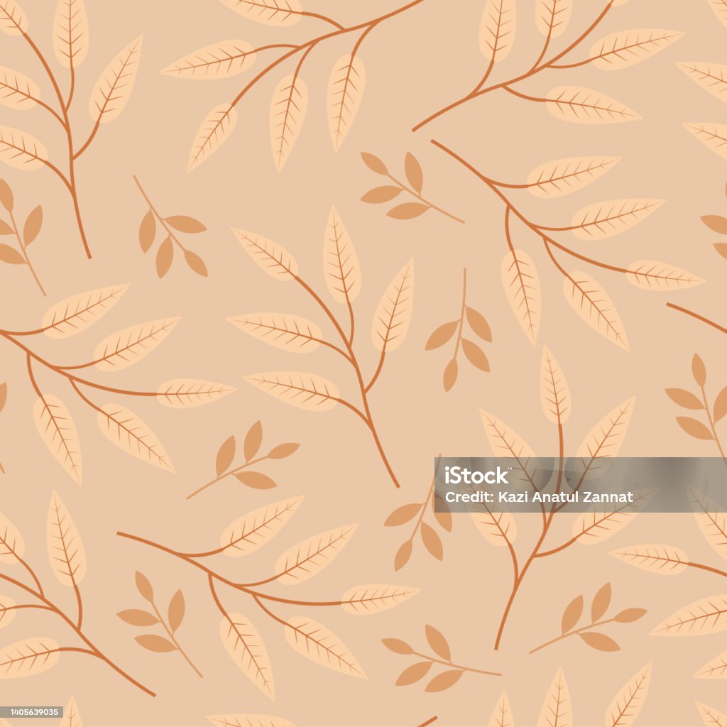 Ornate Trendy Ditsy Floral Seamless Pattern Design Of Exotic Abstract