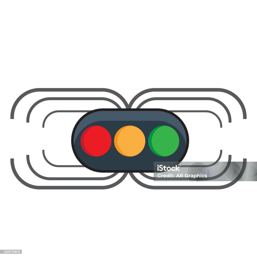 Symbole De Licône Du Logo Des Feux De Circulation Pour Réguler La Façon