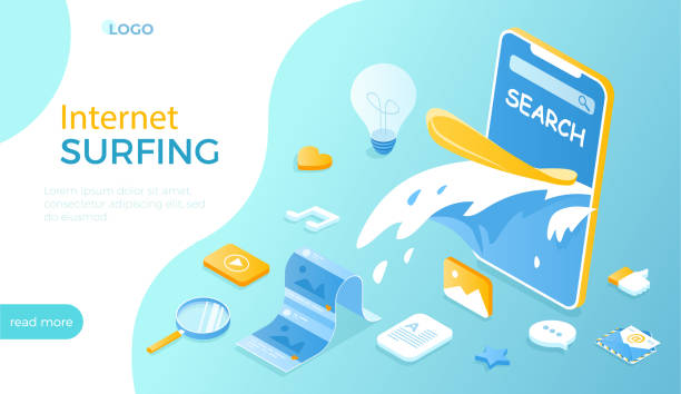 Internet Surfing Clipart Images