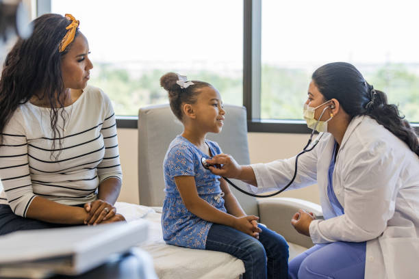 Free Stock Photo of Young pediatrician doctor and child patient ...