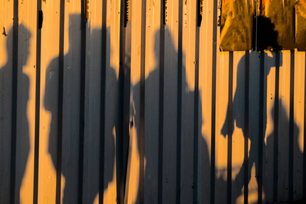 Free Stock Photo of Red Wall With Shadow of Person | Download Free ...