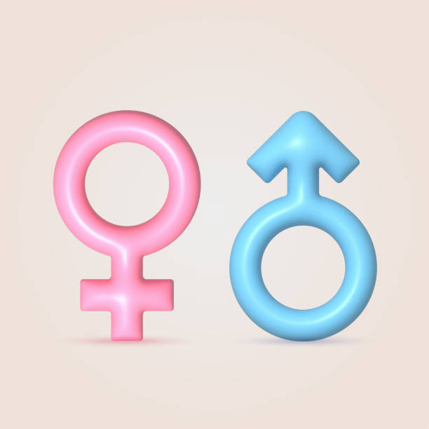 20 200 Gender Symbol ภาพประกอบสต็อก กราฟิกแบบเวกเตอร์ปลอดค่าลิขสิทธิ์