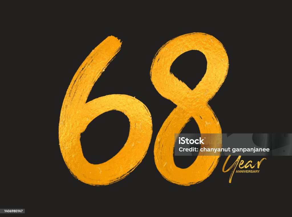 Template Vektor Perayaan Ulang Tahun Emas 68 Tahun Desain Logo 68 Tahun ... Template Vektor Perayaan Ulang Tahun Emas 68 Tahun Desain Logo 68 Tahun ...
