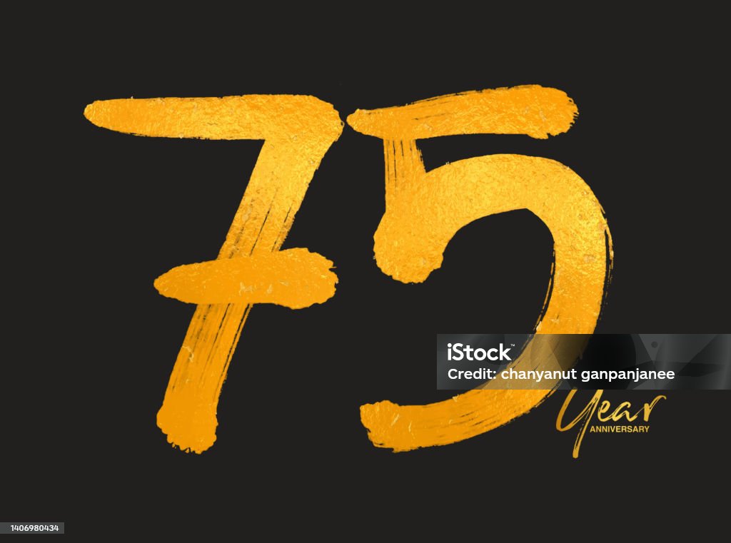 Template Vektor Perayaan Ulang Tahun Emas 75 Tahun Desain Logo 75 Tahun ... Template Vektor Perayaan Ulang Tahun Emas 75 Tahun Desain Logo 75 Tahun ...