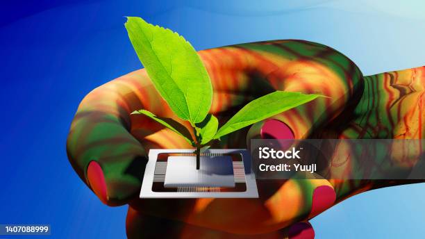 Tanaman Yang Tumbuh Daun Dari Cpu Komputer Yang Dipegang Oleh Tangan ... Tanaman Yang Tumbuh Daun Dari Cpu Komputer Yang Dipegang Oleh Tangan ...