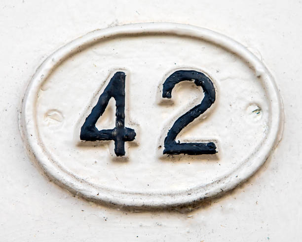 250+ Nombre 42 Photos Photos, taleaux et images libre de droits - iStock 250+ Nombre 42 Photos Photos, taleaux et images libre de droits - iStock