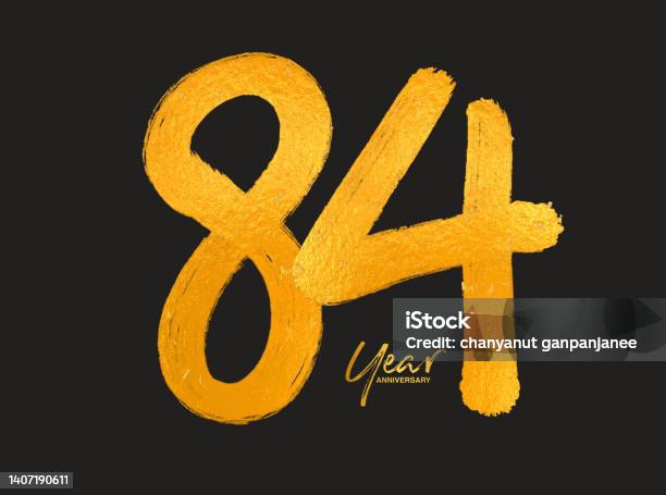 Template Vektor Perayaan Ulang Tahun Emas 84 Tahun Desain Logo 84 Tahun ... Template Vektor Perayaan Ulang Tahun Emas 84 Tahun Desain Logo 84 Tahun ...