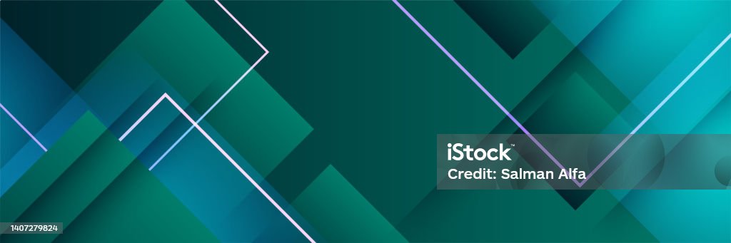 Latar Belakang Spanduk Oranye Hijau Tua Abstrak Modern Vektor Abstrak Desain Grafis Banner Pola
