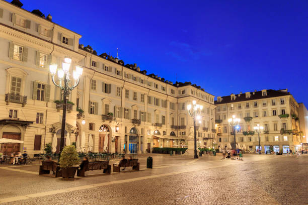 Piazza Carignano in Turin, Italy | Free Stock Image - Barnimages
