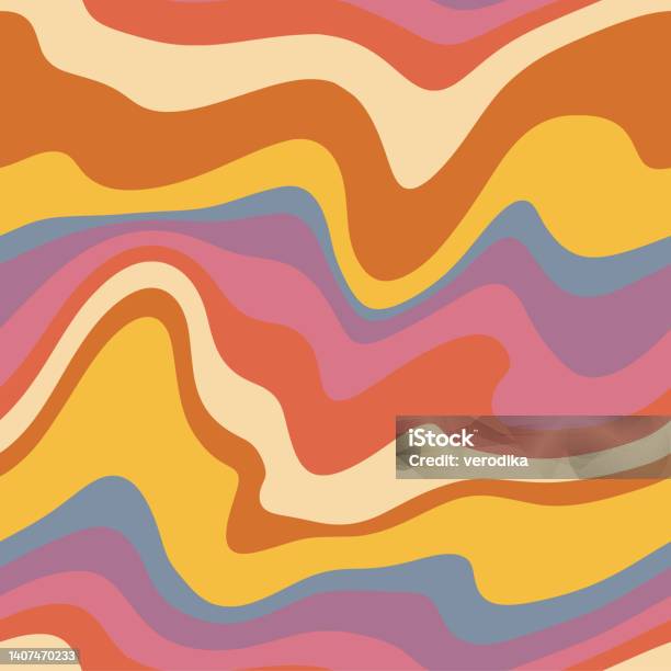 Pola Mulus Retro Groovy Latar Belakang Pelangi Bergelombang Disko Untuk ... Pola Mulus Retro Groovy Latar Belakang Pelangi Bergelombang Disko Untuk ...