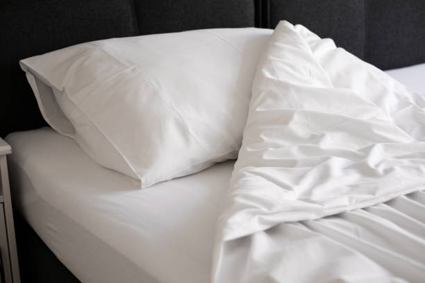 Free Stock Photo of Close Up of Bed With White Sheets and Pillows ...
