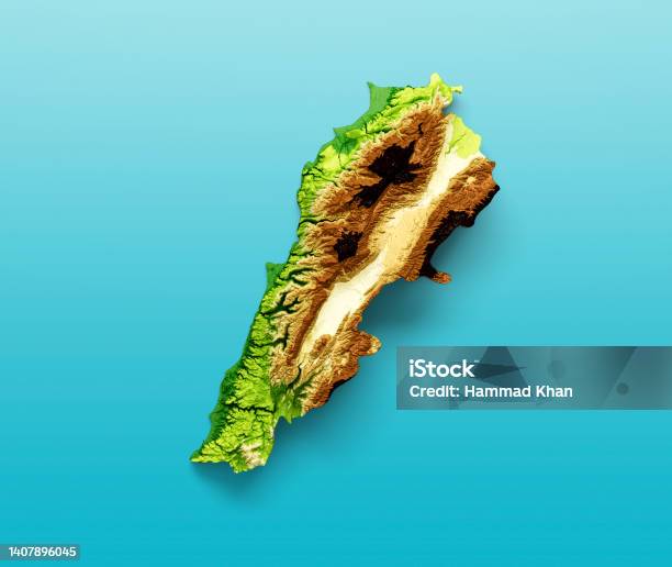 Peta Lebanon Relief Berbayang Peta Ketinggian Warna Di Laut Ilustrasi ... Peta Lebanon Relief Berbayang Peta Ketinggian Warna Di Laut Ilustrasi ...