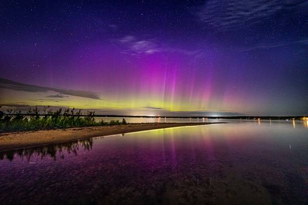 Free picture: northern light, sunset
