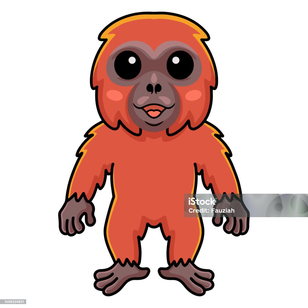 Kartun Orangutan Kecil Yang Lucu Berdiri Ilustrasi Stok - Unduh Gambar ... Kartun Orangutan Kecil Yang Lucu Berdiri Ilustrasi Stok - Unduh Gambar ...