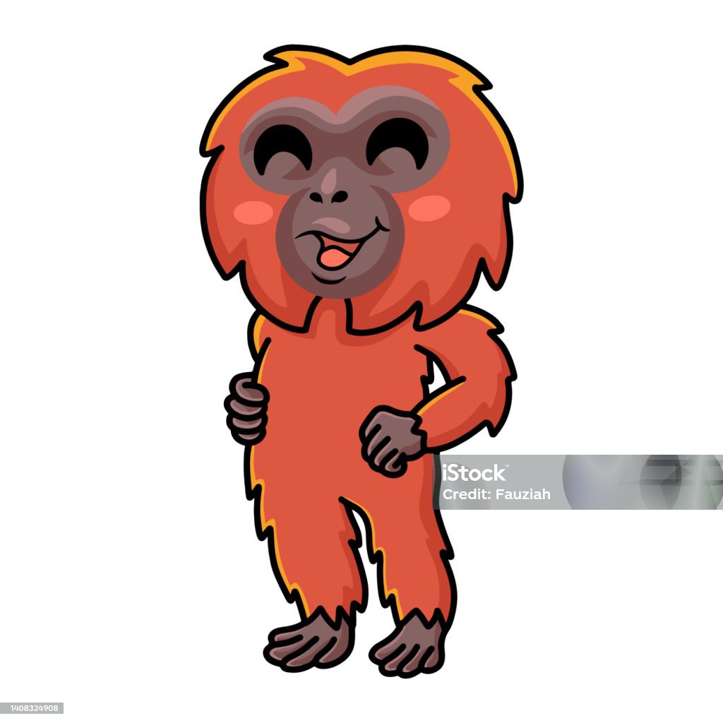Kartun Orangutan Kecil Yang Lucu Berdiri Ilustrasi Stok - Unduh Gambar ... Kartun Orangutan Kecil Yang Lucu Berdiri Ilustrasi Stok - Unduh Gambar ...