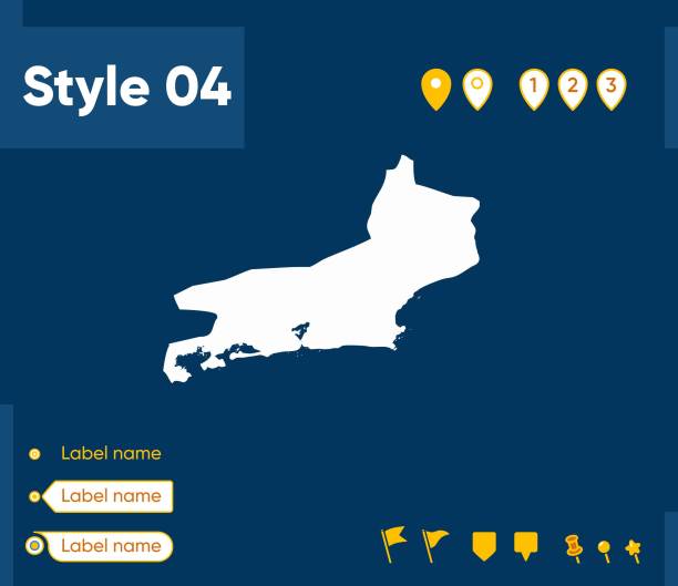 130 Mapa De Brasil Y Viajes Infografía Plantilla De Diseño Fotografías