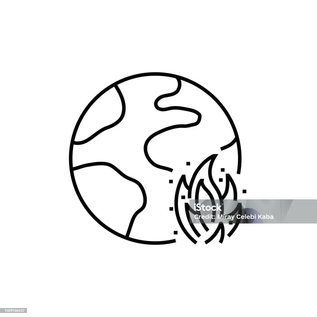 Global Warming Line Icon Stock Illustration - Download Image Now ... Global Warming Line Icon Stock Illustration - Download Image Now ...